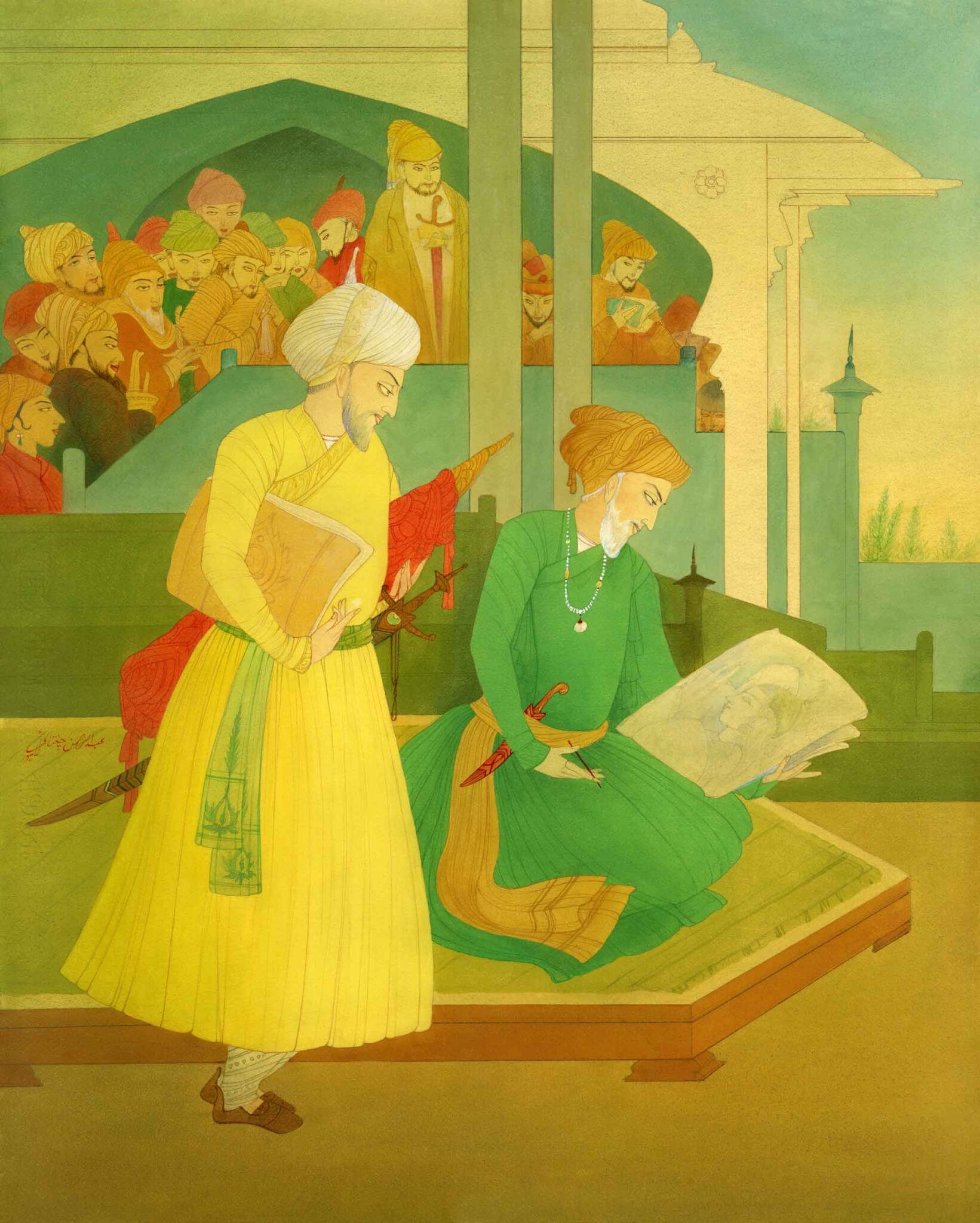 LIVING LEGEND OF USTAD AHMAD MIMAR LAHORI, THE CHIEF ARCHITECT OF ...